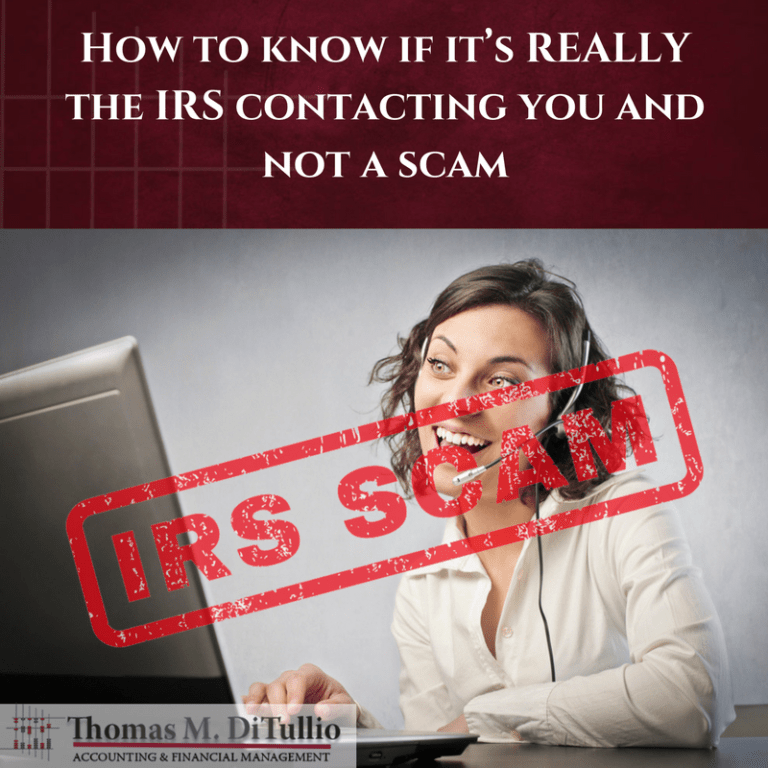 How to know if it’s REALLY the IRS contacting you and not a scam - TMD ...